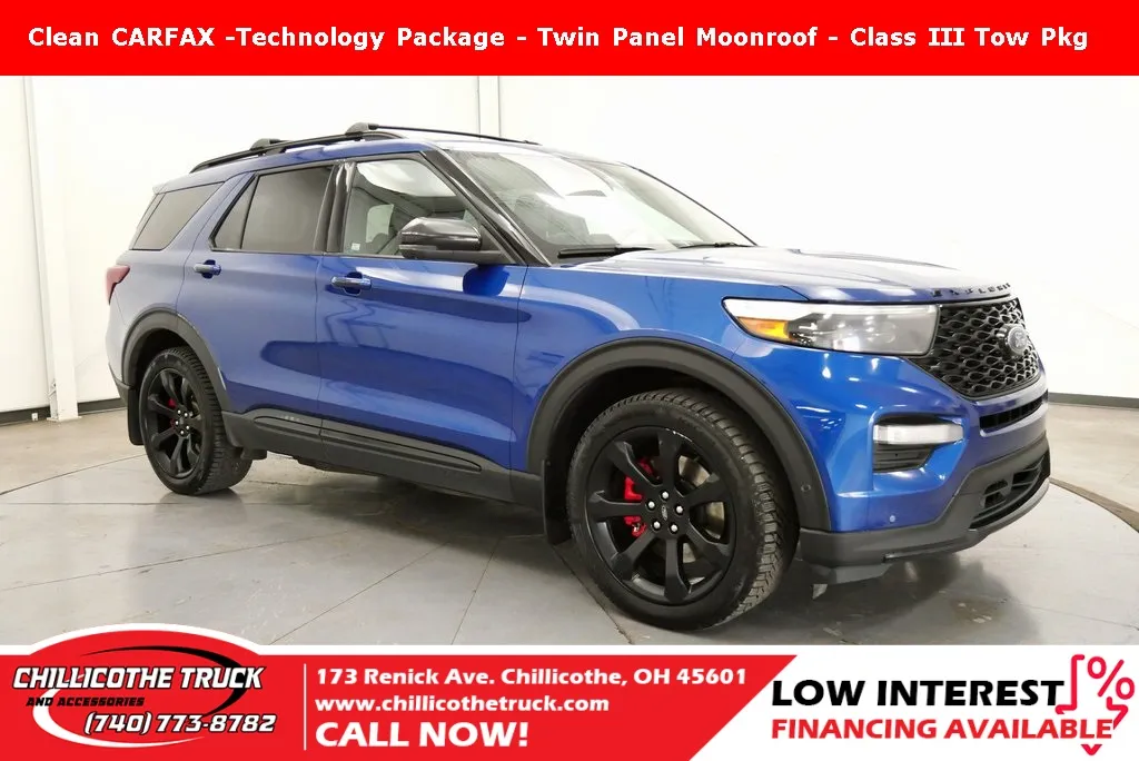 Used 2021 Ford Explorer ST for sale in Chillicothe, OH at Chillicothe ...