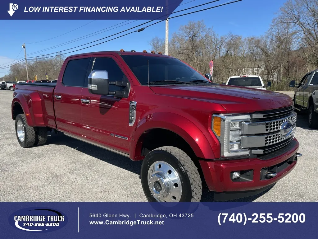 Used 2017 Ford F-450SD Platinum for sale in Cambridge, OH at Braden ...