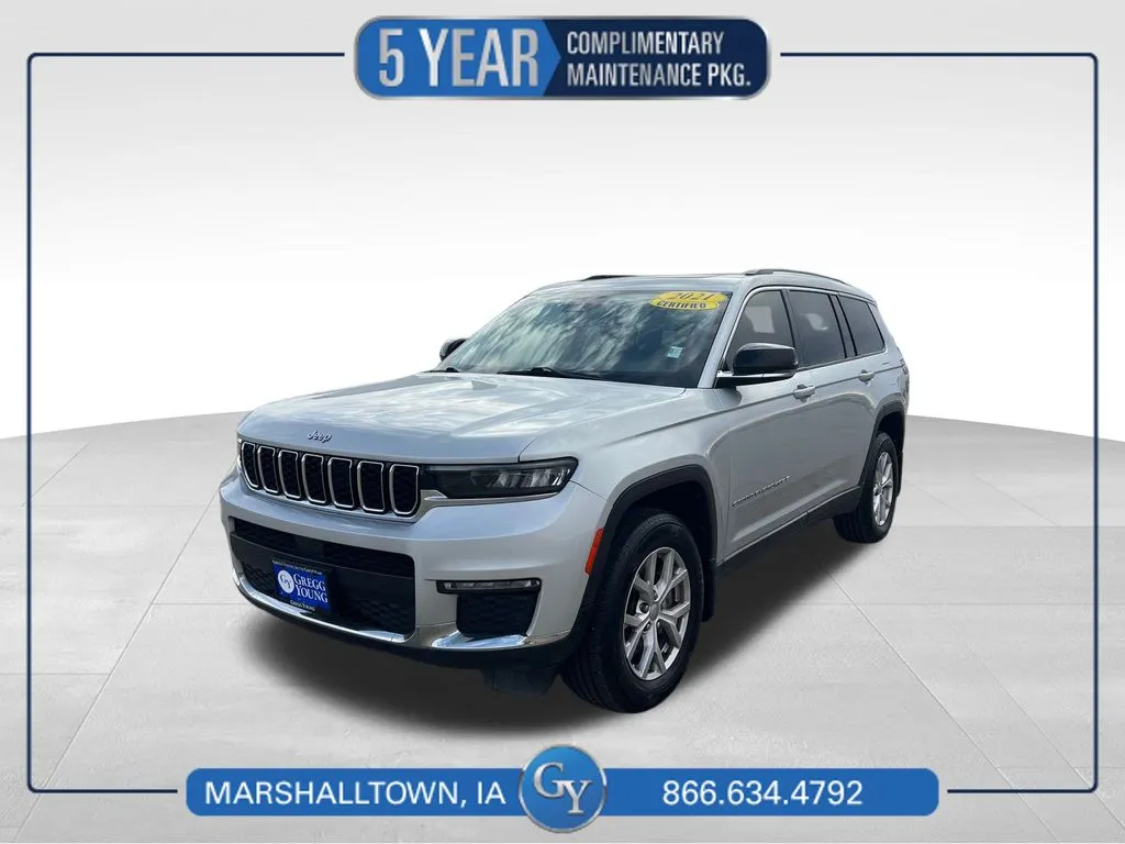 Used 2021 Jeep Grand Cherokee L Limited for sale in Marshalltown, IA at ...