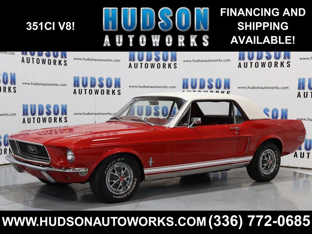 Used 1968 Ford Mustang Coupe for sale in Greensboro, NC at Hudson ...