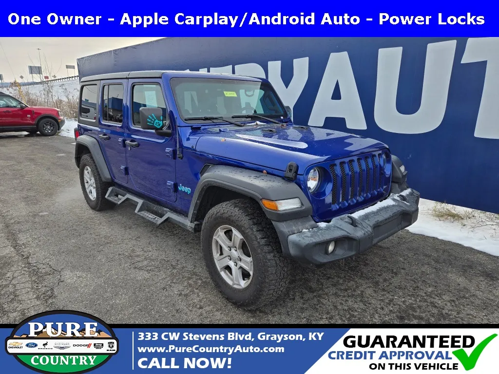 Used 2020 Jeep Wrangler Unlimited Sport S for sale in Grayson, KY at ...