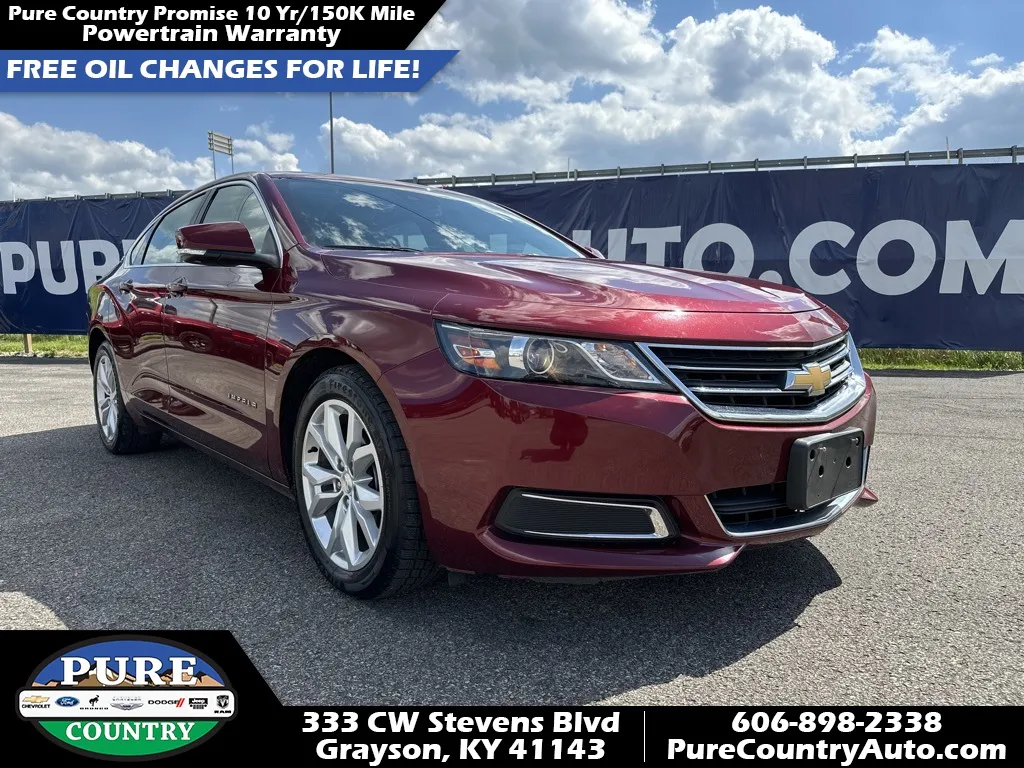 Used 2017 Chevrolet Impala LT for sale in Grayson, KY at Pure Country ...