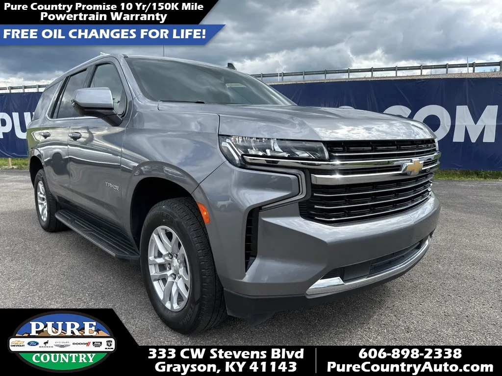 Used 2021 Chevrolet Tahoe LT for sale in Grayson, KY at Pure Country ...
