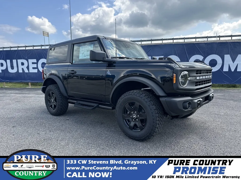 Black Diamond Ford Bronco