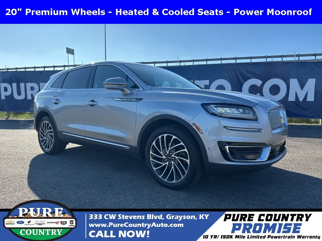 Used 2020 Lincoln Nautilus Reserve for sale in Grayson, KY at Braden ...