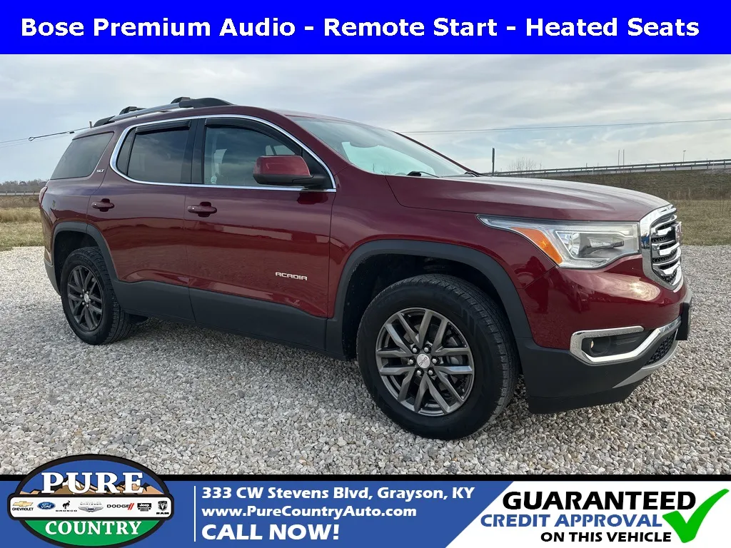 Used 2018 GMC Acadia SLT-1 for sale in Grayson, KY at Pure Country ...