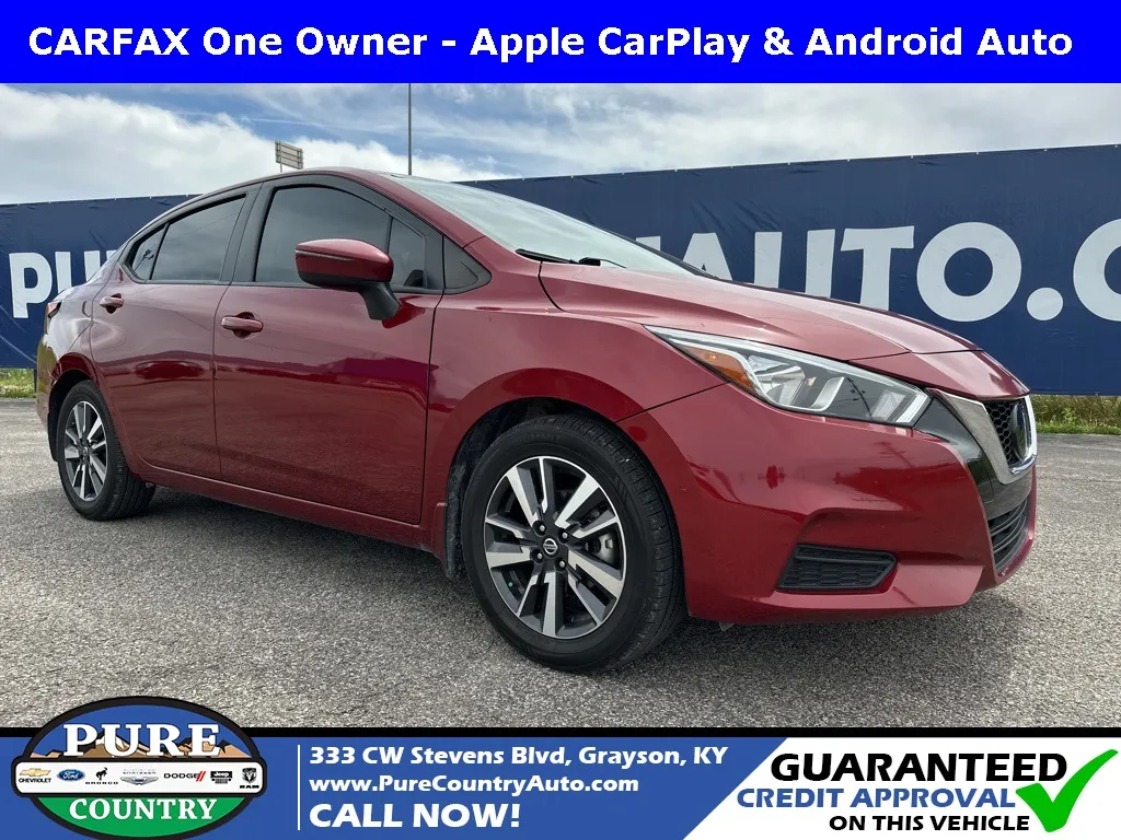 Used 2021 Nissan Versa 1.6 SV for sale in Grayson, KY at Pure Country ...