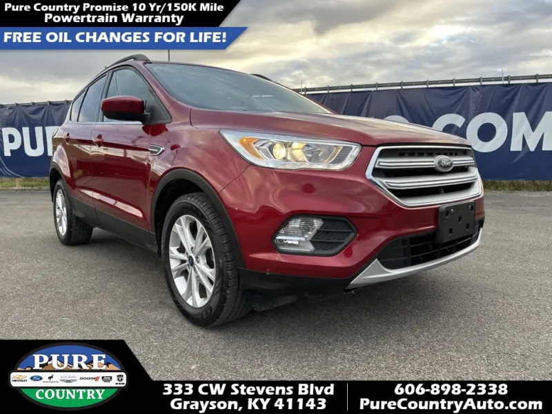 Used 2018 Ford Escape SEL for sale in Grayson, KY | VIN: 1FMCU0HD3JUD17818