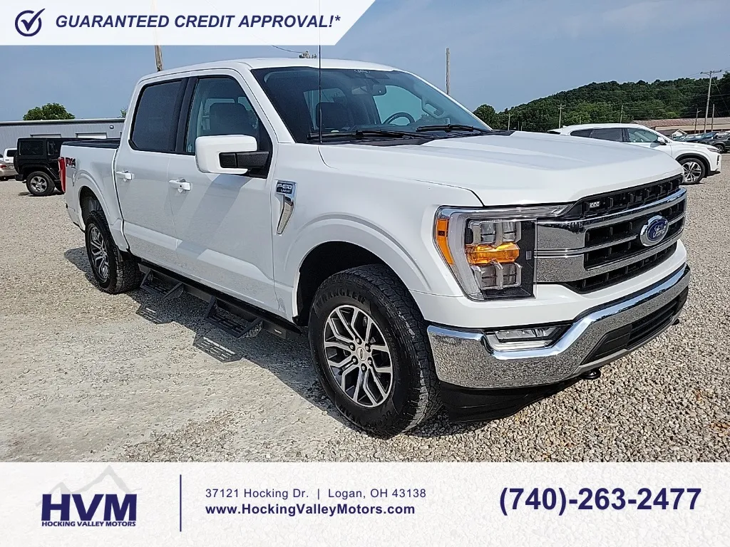Used 2021 Ford F-150 Lariat for sale in Logan, OH at Hocking Valley Motors | VIN: 1FTFW1E57MFB88439