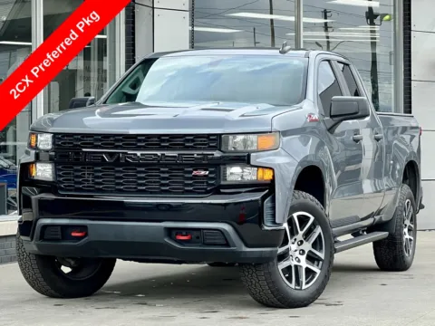 Used 2019 Chevrolet Silverado 1500 Custom Trail Boss for sale in Indianapolis IN VIN 1GCRYCEF8KZ222654