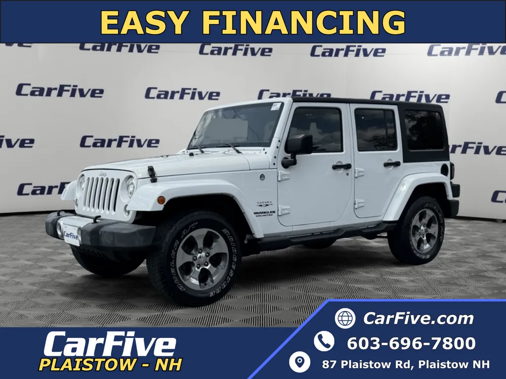 Used 2017 Jeep Wrangler Unlimited Sahara for sale in Plaistow, NH at ...