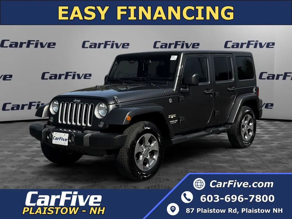 Used 2016 Jeep Wrangler Unlimited Sahara for sale in Plaistow, NH at ...