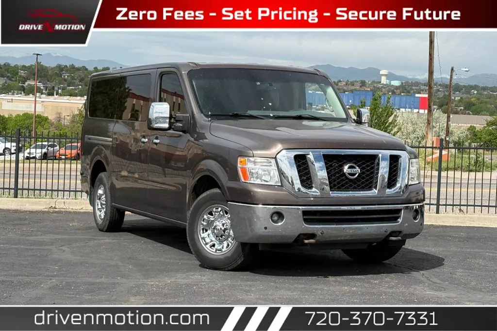 Used 2014 Nissan NV3500 HD Passenger SL Van 3D for sale in Thornton, CO ...