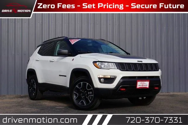 Used 2019 Jeep Compass Trailhawk Sport Utility 4D for sale in Thornton CO VIN 3C4NJDDB4KT721434
