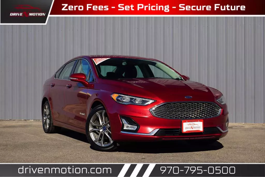 Used 2019 Ford Fusion Titanium Hybrid Sedan 4D for sale in Greeley, CO ...