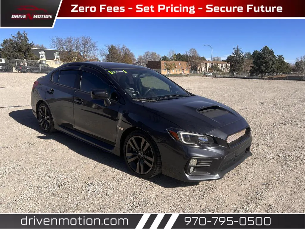 Used 2017 Subaru WRX Premium Sedan 4D for sale in Greeley, CO at Drive ...