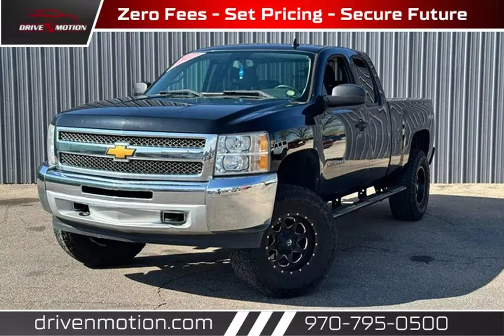 Used 2013 Chevrolet Silverado 1500 Extended Cab LT Pickup 4D 6 1/2 ft ...
