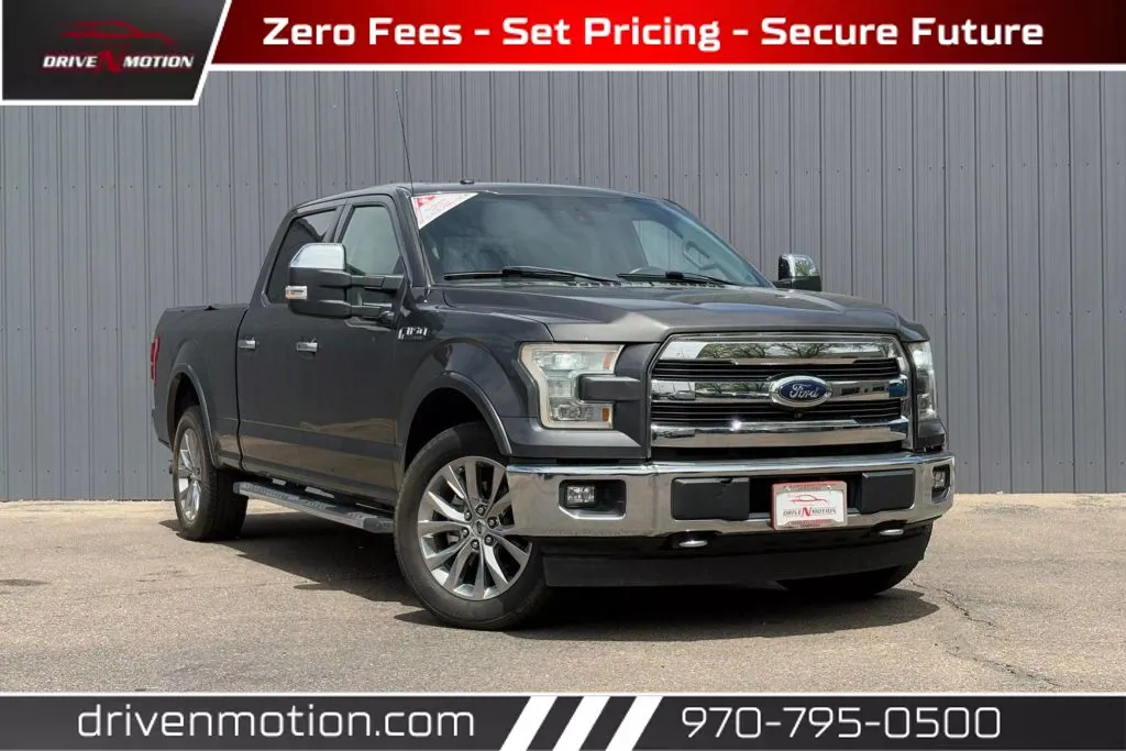 Used 2017 Ford F-150 SuperCrew Cab Lariat Pickup 4D 6 1/2 ft for sale ...