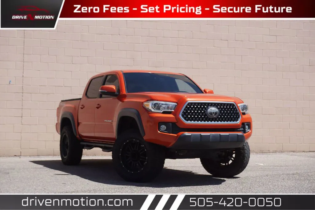 Used 2018 Toyota Tacoma Double Cab TRD Off-Road Pickup 4D 5 ft for sale ...
