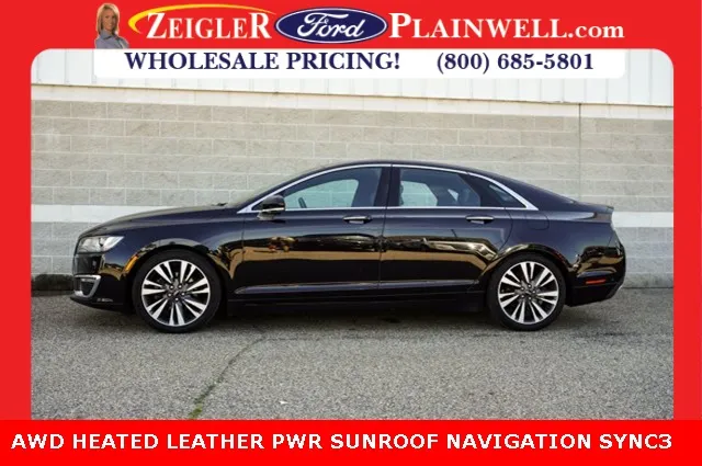 Used 2019 Lincoln MKZ Reserve for sale in Plainwell, MI at Zeigler Ford ...