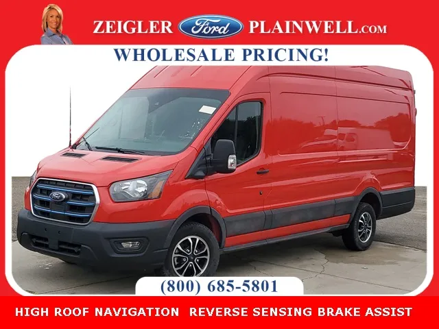 Used 2022 Ford E-Transit-350 EV CARGO VAN for sale in Plainwell, MI ...