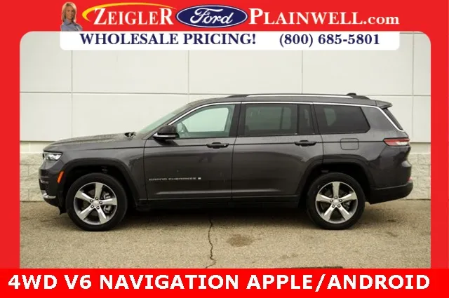Used 2022 Jeep Grand Cherokee L Limited for sale in Plainwell, MI at ...