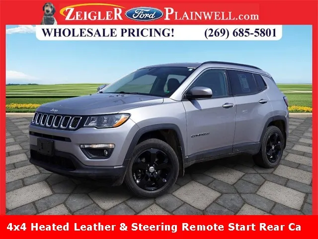 Used 2018 Jeep Compass Latitude for sale in Plainwell, MI at Zeigler ...