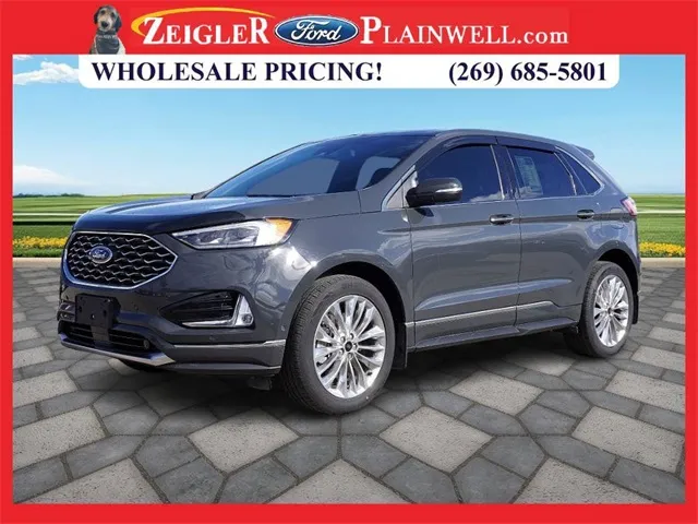 Used 2021 Ford Edge Titanium for sale in Plainwell, MI | VIN ...