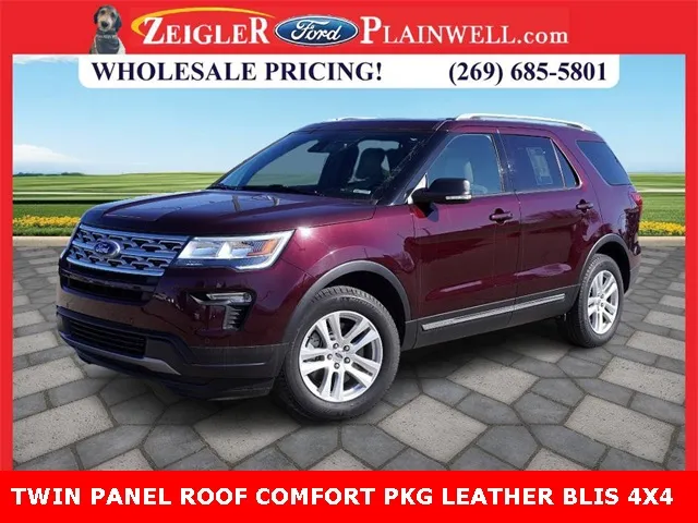 Used 2019 Ford Explorer XLT for sale in Plainwell, MI at Zeigler Ford ...
