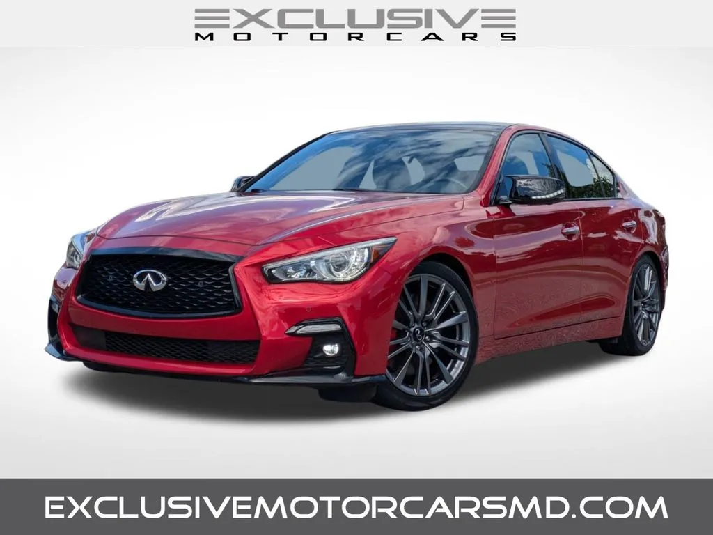 Used 2021 INFINITI Q50 Red Sport 400 for sale in Randallstown, MD at ...