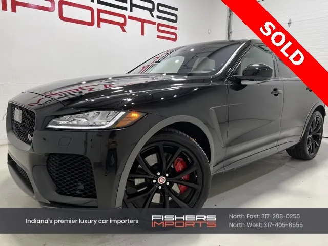 Used 2020 Jaguar F-PACE SVR for sale in Fishers, IN at Fishers Imports ...