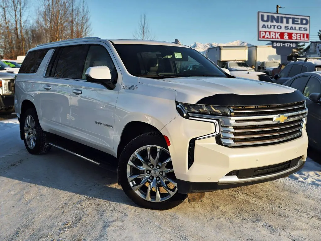 Used 2021 Chevrolet Suburban High Country Sport Utility 4D for sale in ...