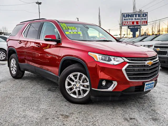 Used 2020 Chevrolet Traverse LT Cloth for sale in Anchorage, AK at ...