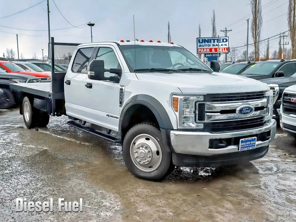 Used 2019 Ford F550 Super Duty Crew Cab & Chassis XLT Cab & Chassis 4D ...