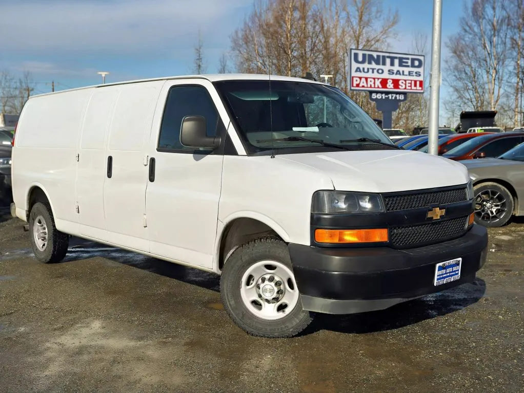 Used 2021 Chevrolet Express 2500 Cargo Extended Van 3D for sale in ...