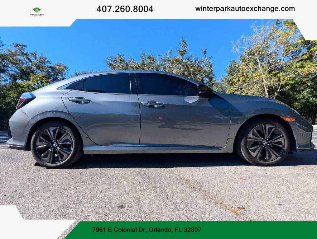 Used 2018 Honda Civic EX Hatchback 4D for sale in Orlando, FL at Winter ...