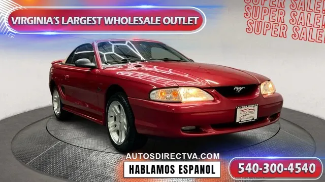 Used 1998 Ford Mustang GT for sale in Fredericksburg, VA at Autos ...