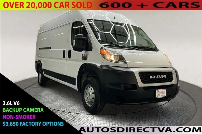 Used 2020 Ram ProMaster 2500 High Roof for sale in Fredericksburg, VA ...