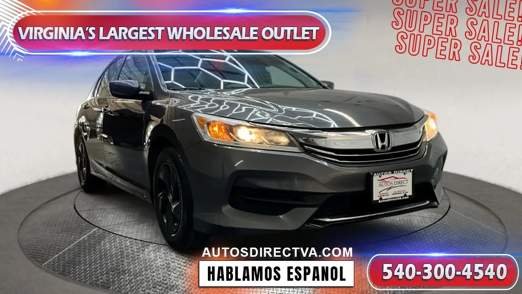 Used 2017 Honda Accord LX for sale in Manassas, VA at Autos Direct ...