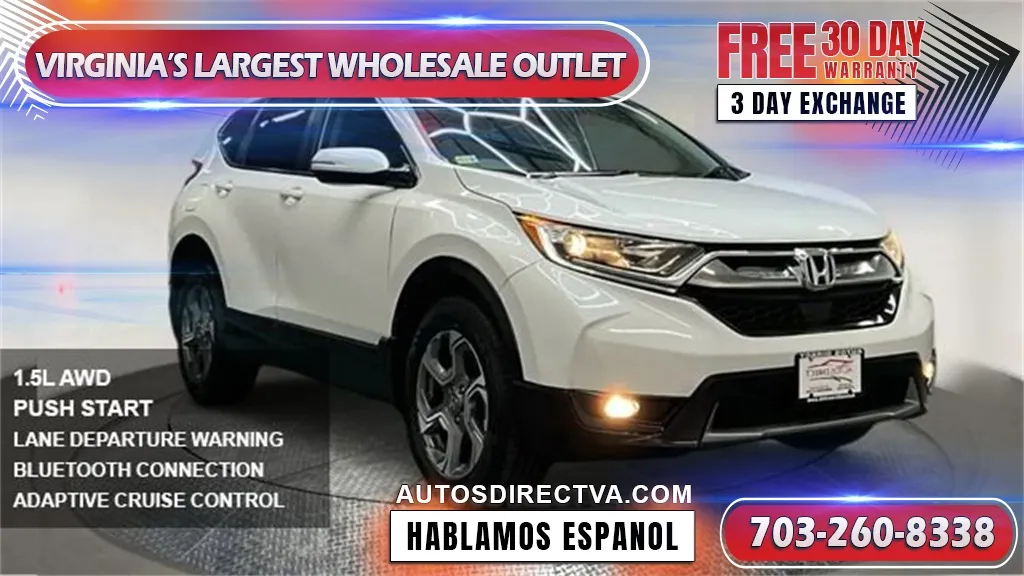 Used 2019 Honda CR-V EX for sale in Manassas, VA at Autos Direct | VIN ...