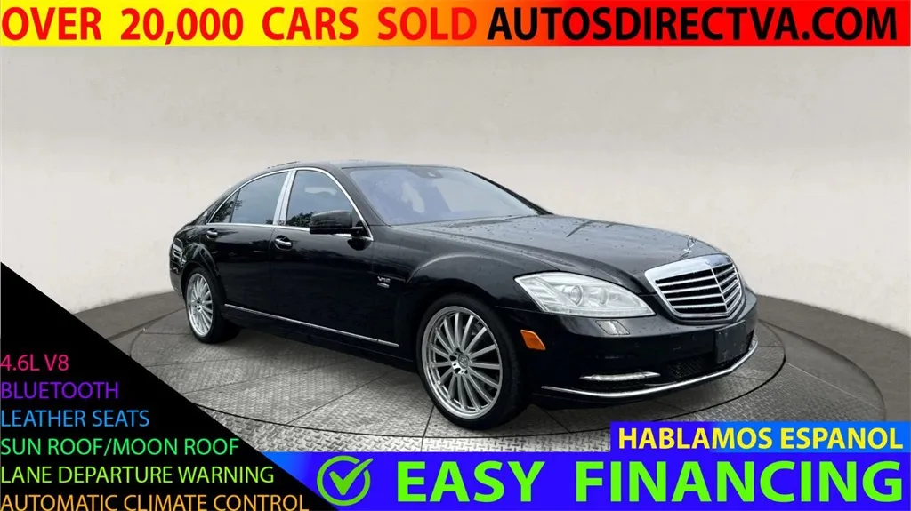Used 2012 Mercedes-Benz S-Class S 550 for sale in Manassas, VA at Autos ...