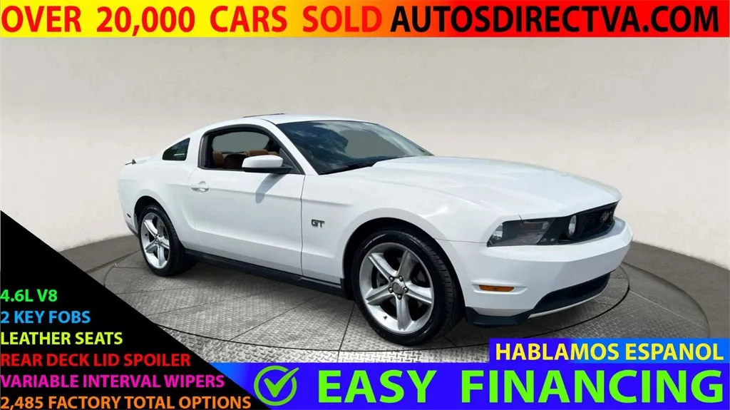 Used 2010 Ford Mustang GT for sale in Manassas, VA at Autos Direct ...
