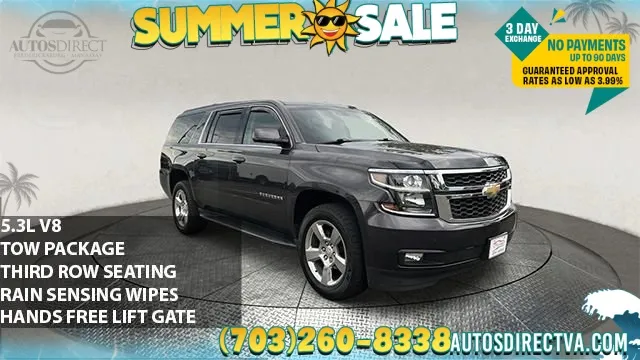 Used 2016 Chevrolet Suburban LT for sale in Manassas, VA at Autos ...