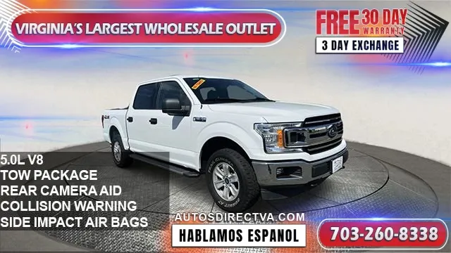 Used 2020 Ford F-150 XLT for sale in Manassas, VA at Autos Direct | VIN ...