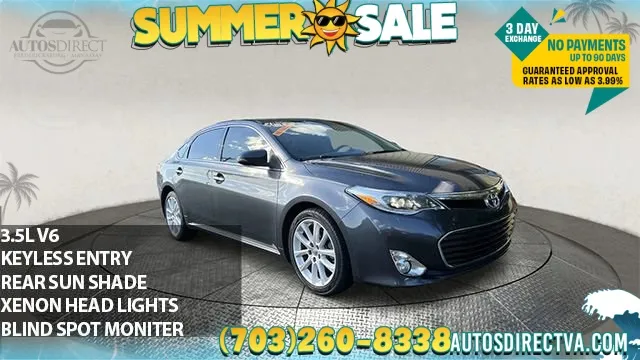 Used 2013 Toyota Avalon Limited for sale in Manassas, VA at Autos ...