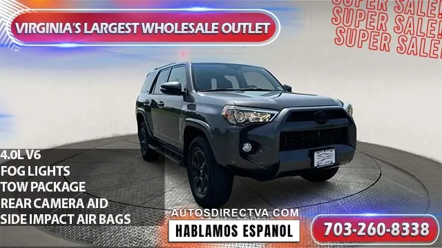 Used 2019 Toyota 4Runner SR5 Premium for sale in Manassas, VA at Autos ...