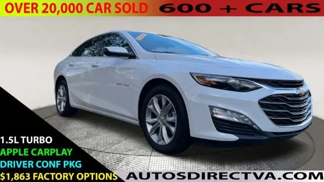Used 2020 Chevrolet Malibu LT for sale in Manassas, VA at Autos Direct ...