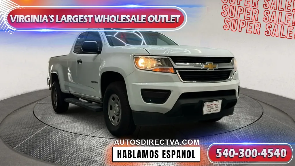 Used 2019 Chevrolet Colorado Work Truck for sale in Manassas, VA at ...