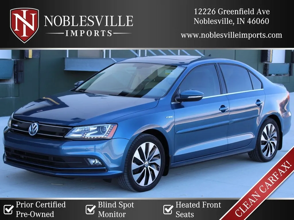 Used 2016 Volkswagen Jetta Hybrid SEL Premium for sale in Noblesville ...