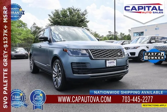 Used 2019 Land Rover Range Rover 5.0L V8 Supercharged for sale in ...